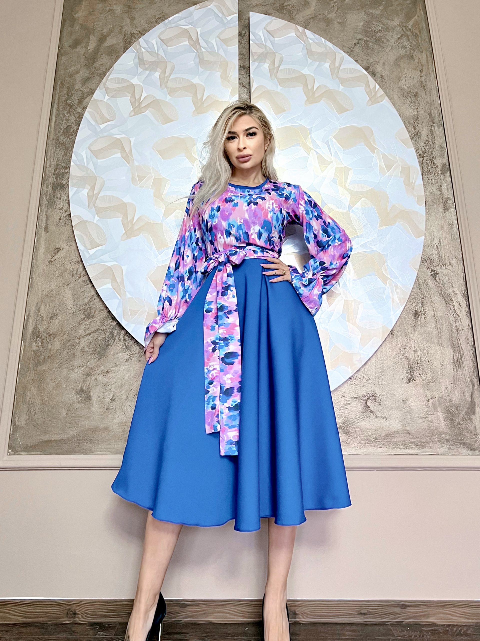 Rochie Silka Blue - Atelier Nanna
